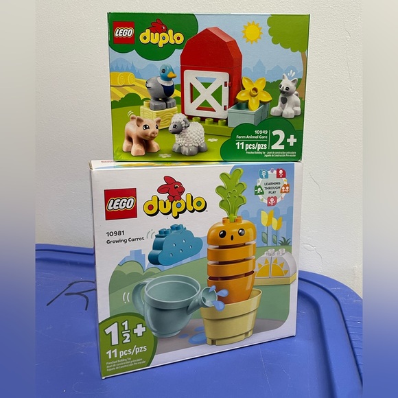 Lego | Toys | Lego Duplo Farm Animal Care 949 Carrot 10981 Building Set ...